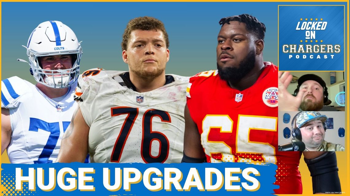 Chargers MUST Upgrade at Guard In A Loaded Free Agency Class Led By ...