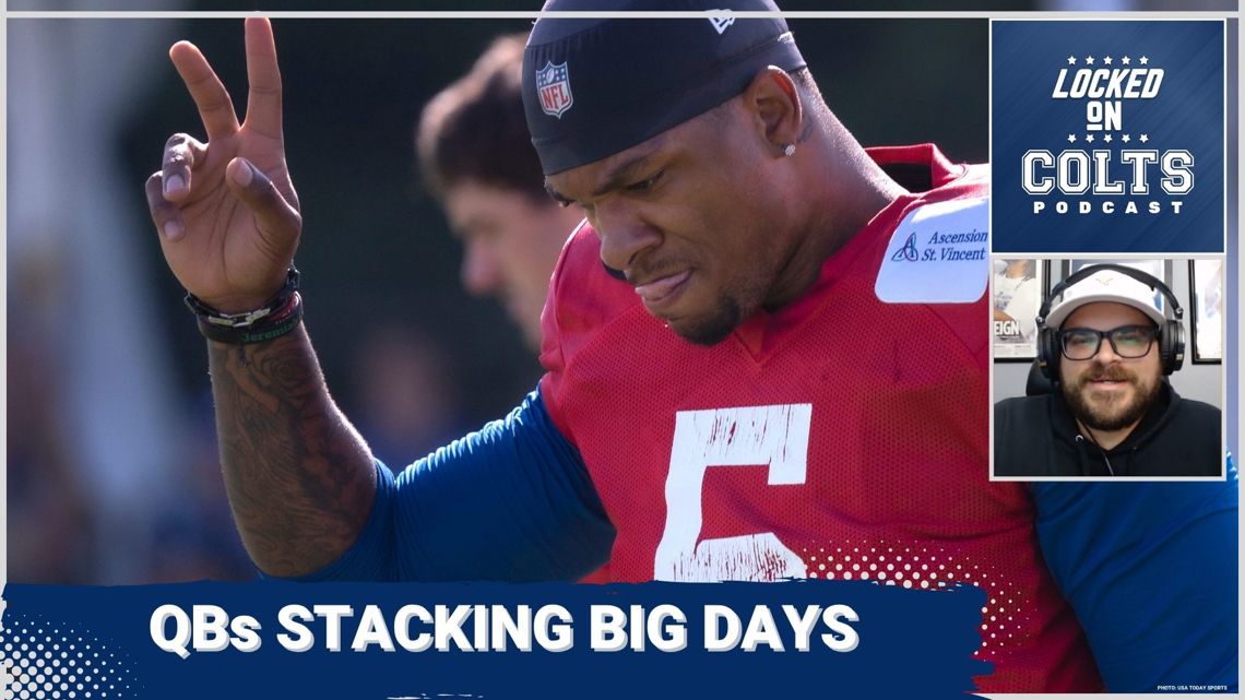 INDIANAPOLIS COLTS CAMP, Day 6: Anthony Richardson Another STRONG Day ...