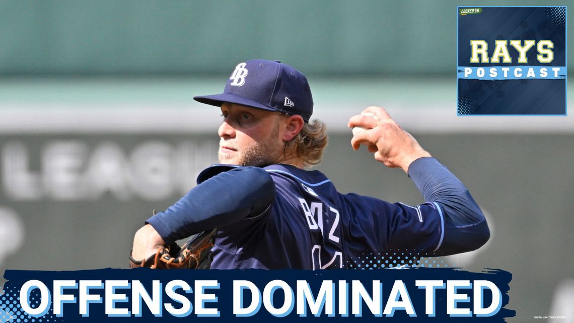 RAYS POSTCAST: The Tampa Bay Rays offense gets DOMINATED by the Boston ...