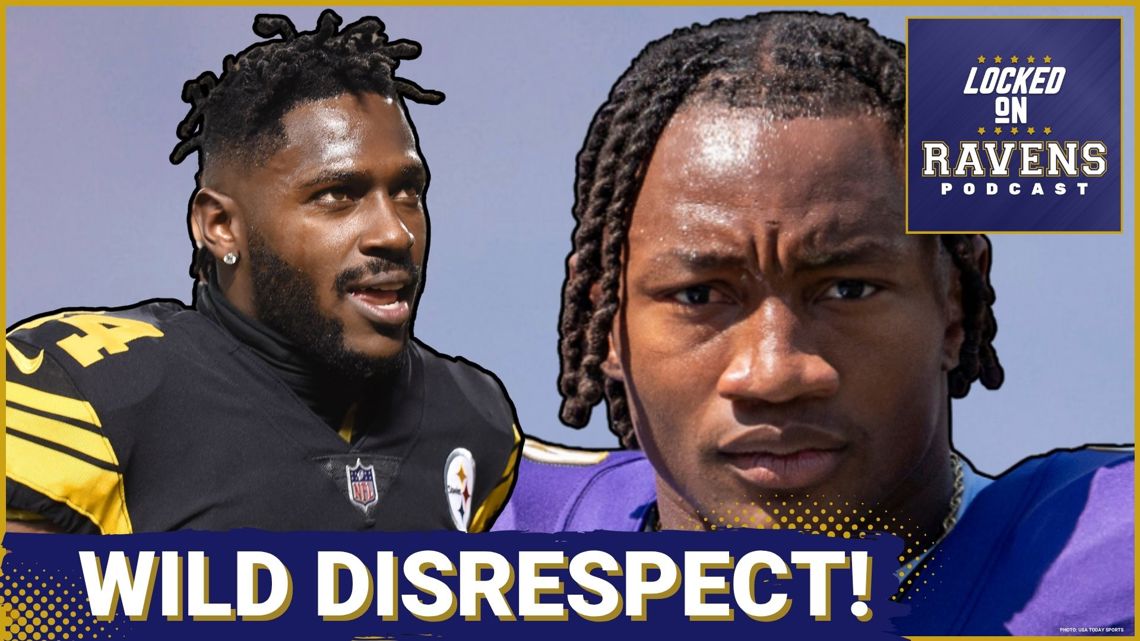 Antonio Brown WILDLY DISRESPECTS Zay Flowers, Baltimore Ravens players ...