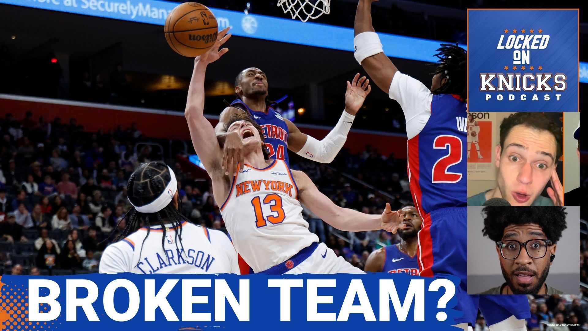BROKEN: Jalen Brunson And The Knicks COLLAPSE In Detroit ...