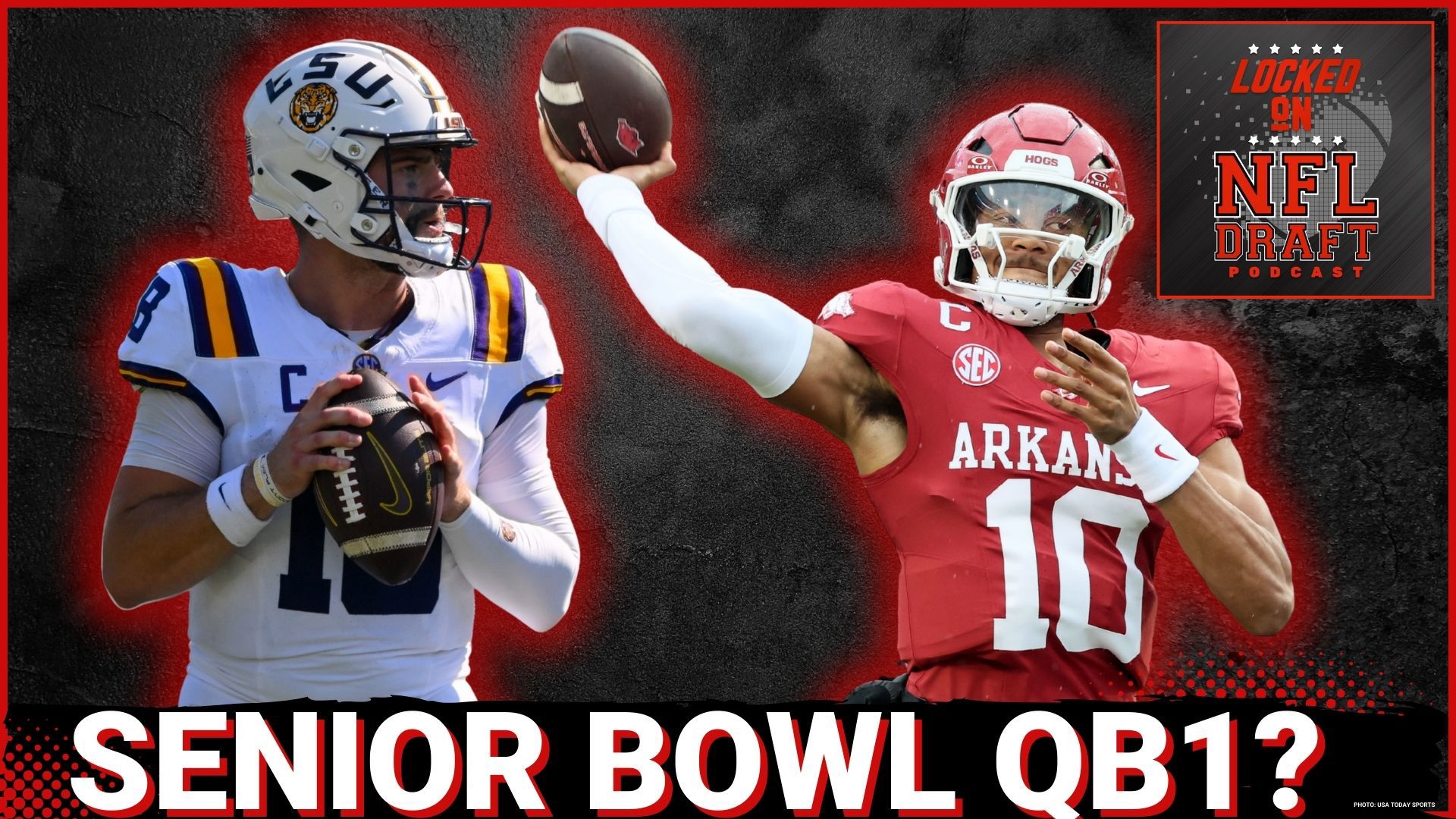 QB BATTLE: LSU’s Garrett Nussmeier vs. Arkansas’ Taylen Green — Who ...