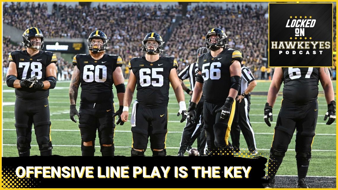 Iowa's Quarterback Future TEETERS on Offensive Line Performance - Can ...