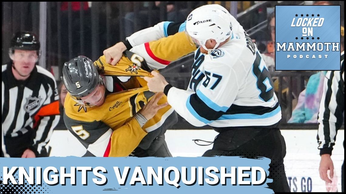 TONE SETTER: Utah Mammoth SHUT OUT Golden Knights, Clayton Keller LEADS ...