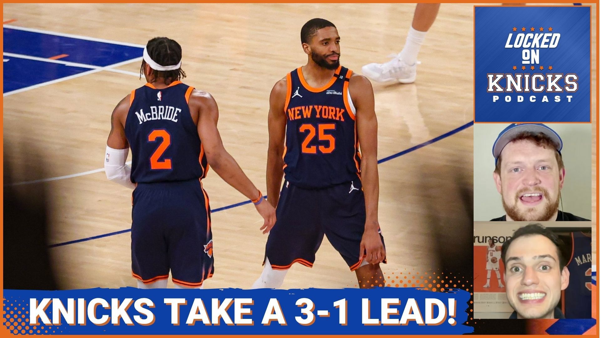 THE KNICKS GO UP 3-1! | Brunson, Mikal, and the Knicks Take the Celtics ...