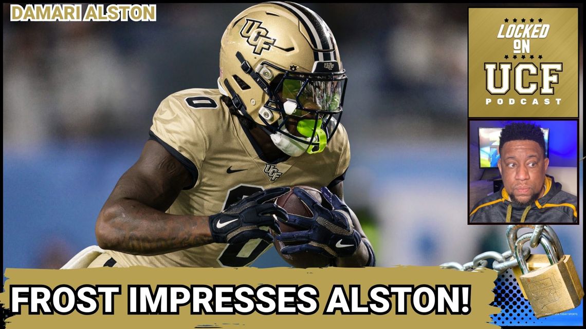 SCOTT FROST IMPRESSES DAMARI ALSTON ON HIS VISIT! | UCF PODCAST ...