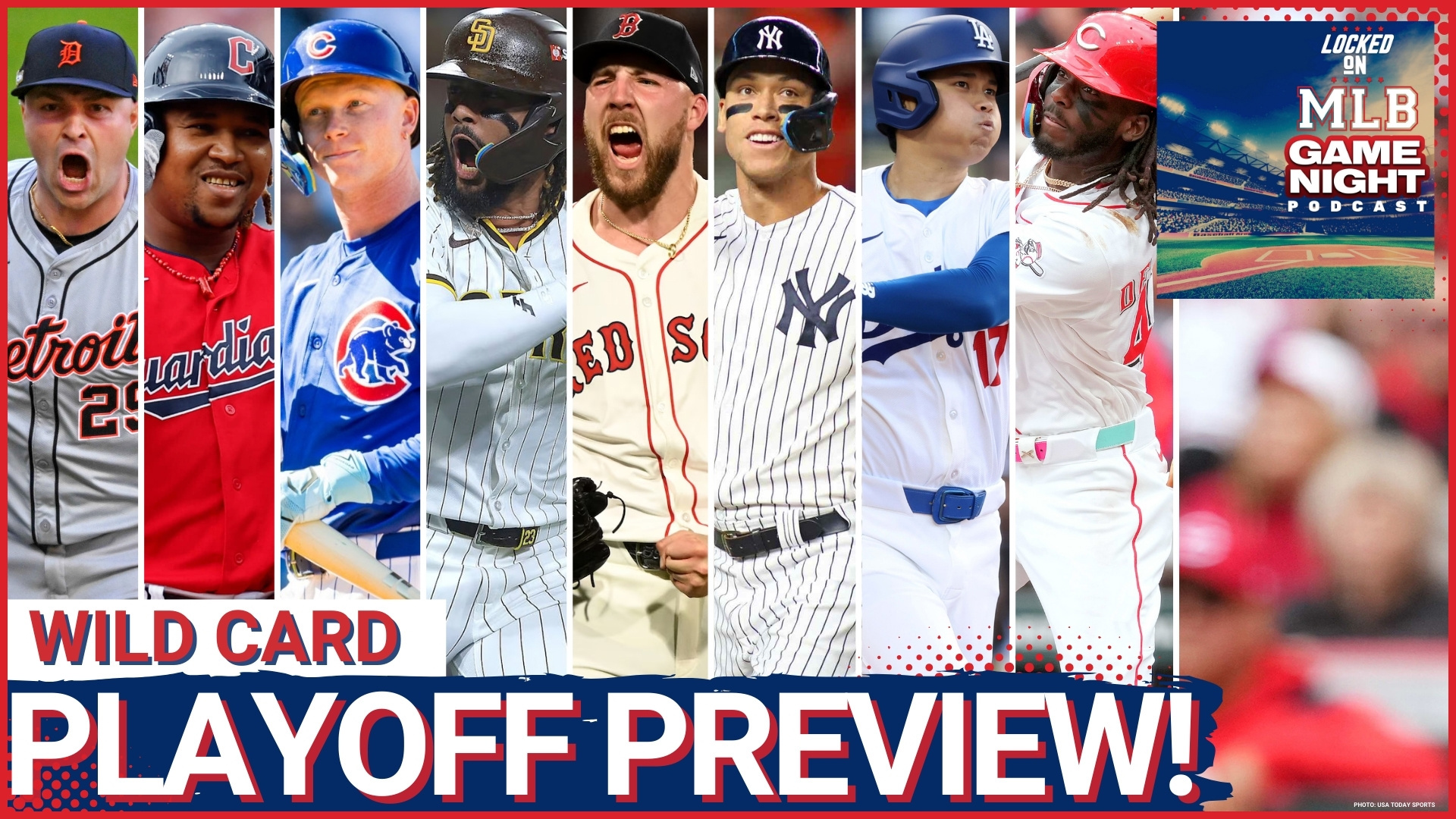 MLB GAME NIGHT: FOUR Wild Card Series Previews! DET vs. CLE, SD vs. CHC ...