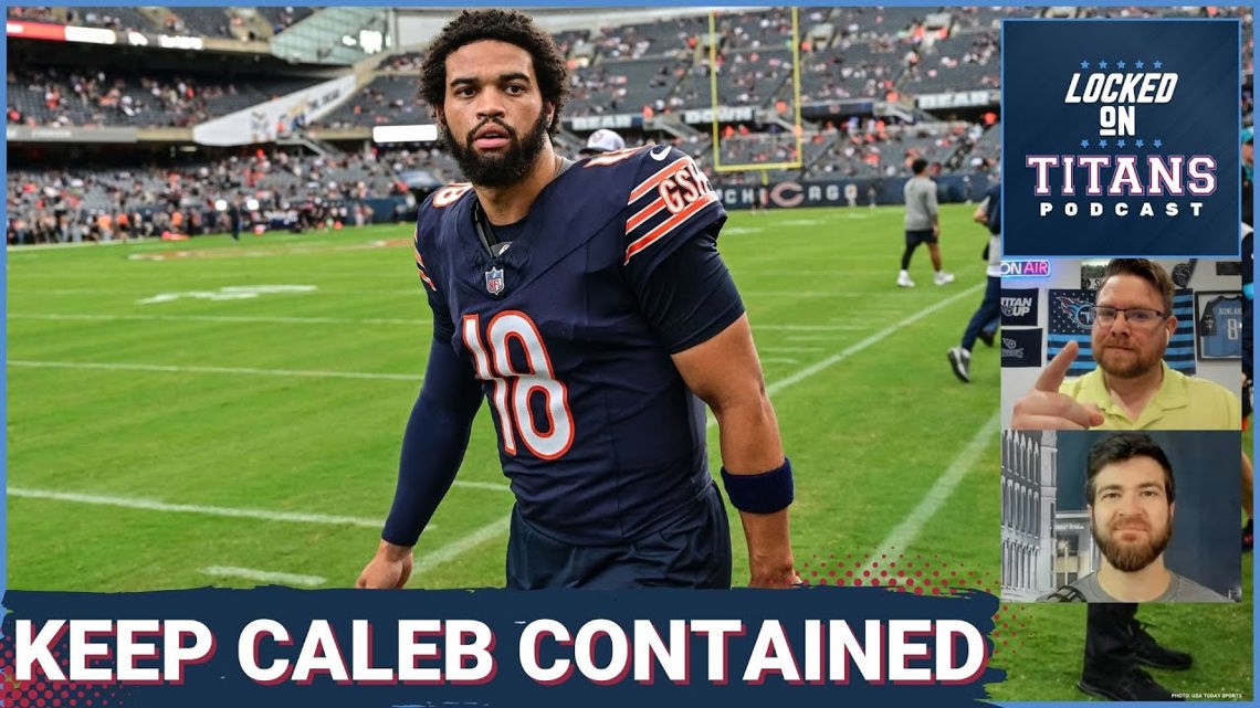 Tennessee Titans Will Levis NEEDS HELP, Keep Caleb Willaims Contained & Game Predictions ...