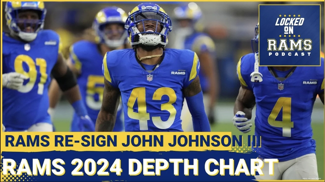 Rams Sign John Johnson III, 2024 Secondary Depth Chart, Position ...