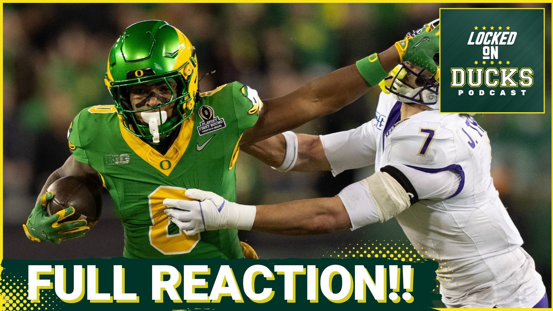 REACTION: Oregon DOMINATES James Madison in First Half, STRUGGLES on ...