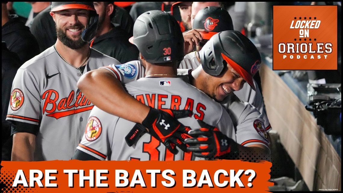 Orioles bats begin to wake up in wild series win over the Royals ...
