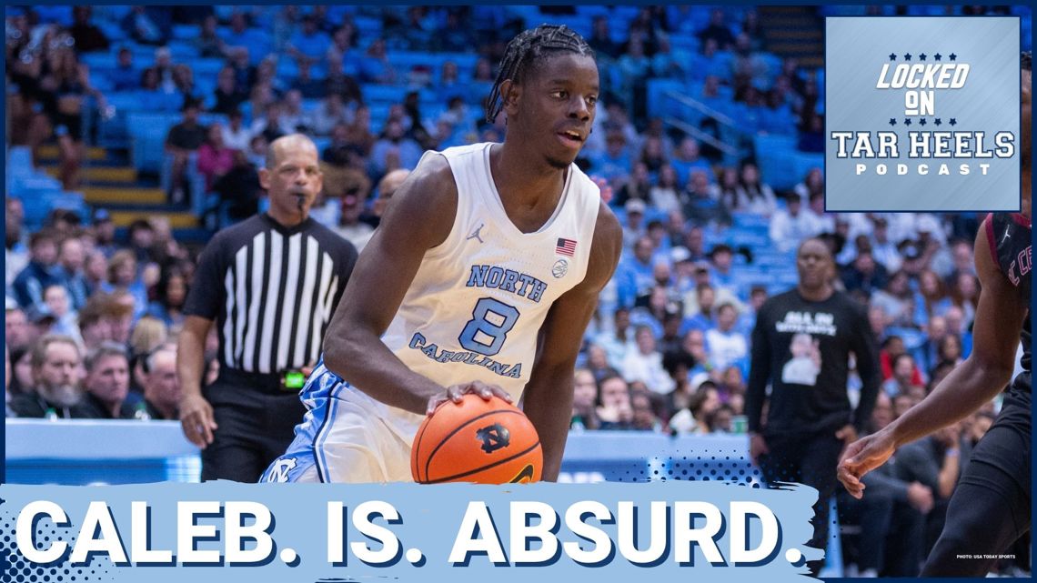 REACTION: UNC's Caleb Wilson / Henri Veesaar Frontcourt is ABSURD! | Tar Heels DOMINATE NC ...