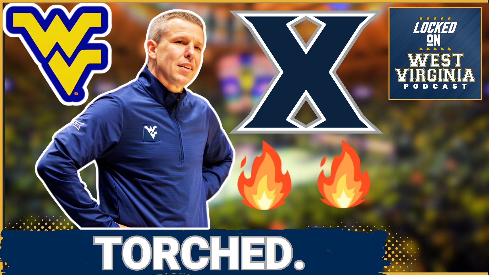 EMBARRASING. West Virginia gets TOASTED by Xavier In Shriners Classic ...