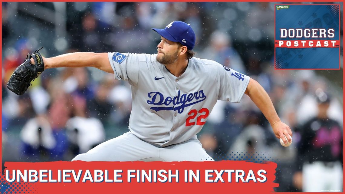DODGERS POSTCAST: 9th inning bullpen DISASTER leads to a crazy extra inning marathon ...