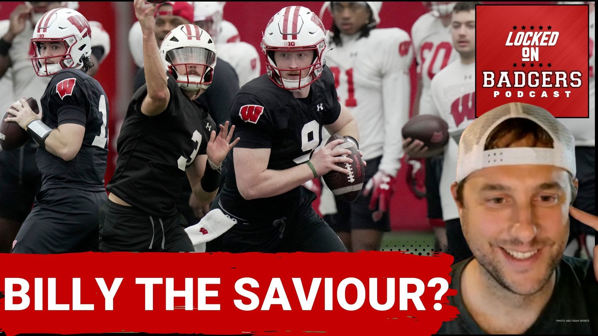 Can Billy Edwards Jr. RESURRECT Wisconsin's Offense | Badgers Fans Hold ...