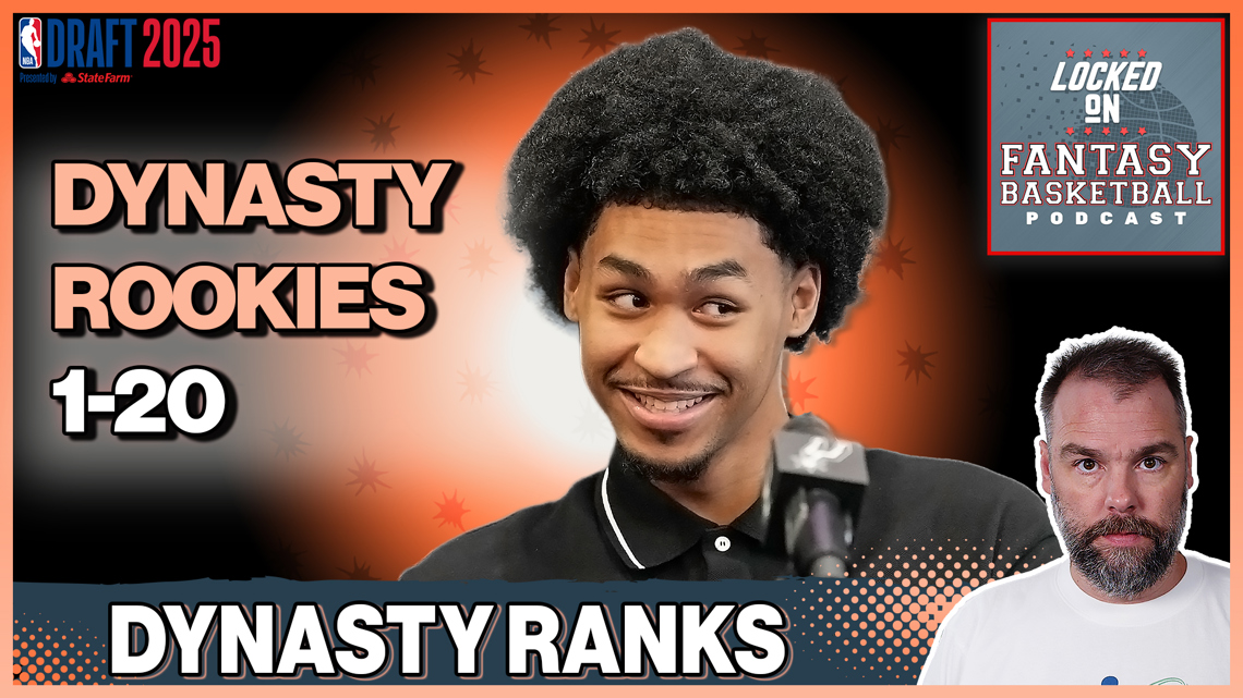NBA Dynasty Rookie Rankings: Cooper Flagg, Dylan Harper & Top 20 ...