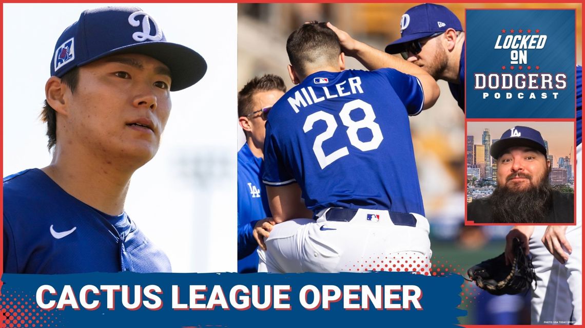 Los Angeles Dodgers' Spring Opener: Yamamoto Shines, Miller's Scary ...