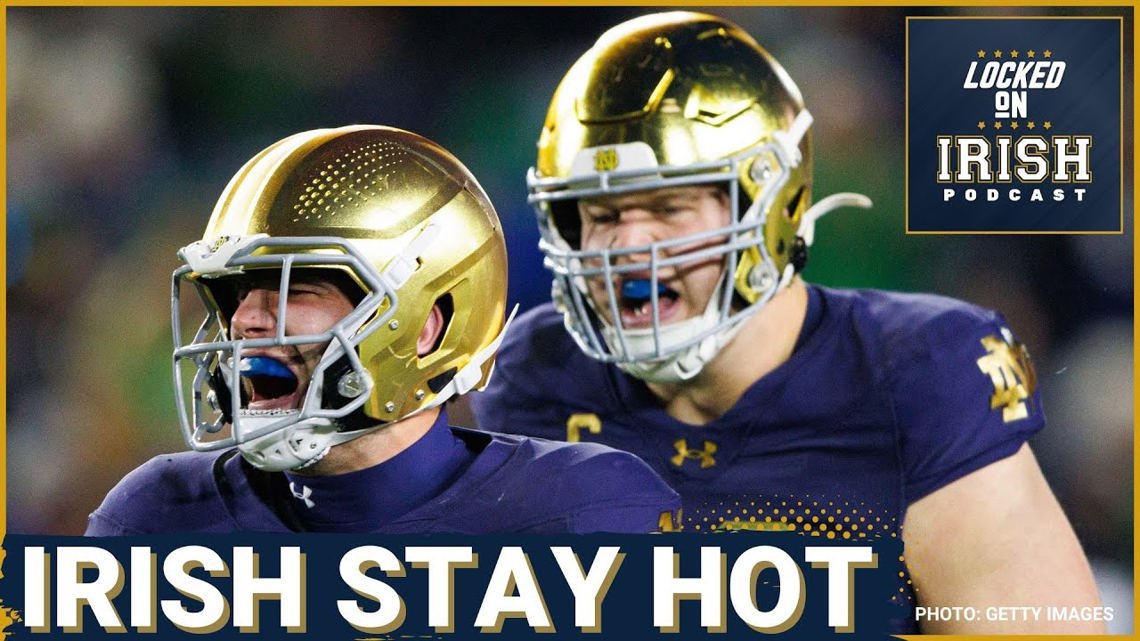 Notre Dame HANDLES Virginia 35-14! Irish defense playing the best in ...