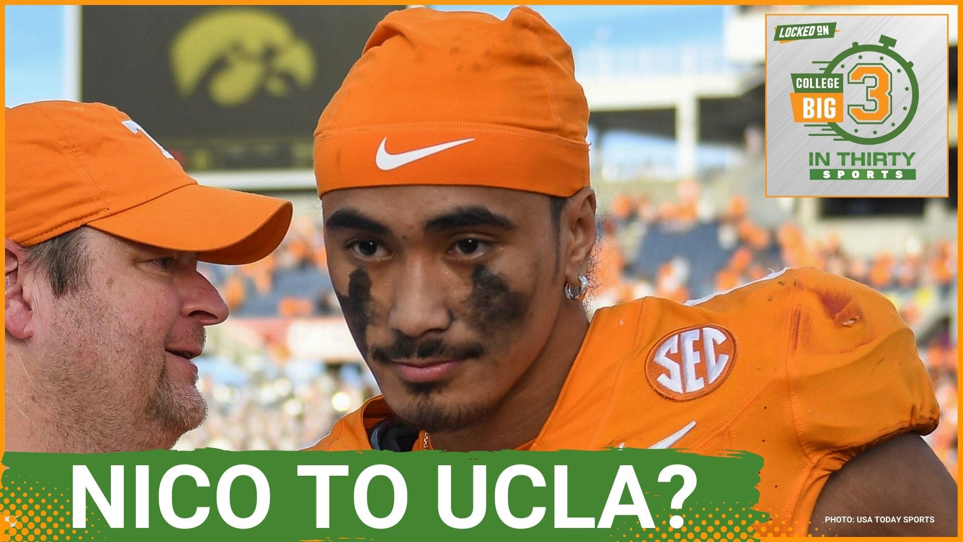 UCLA Takes A Shot At Nico Iamaleava | The Big 3 in 30 College ...
