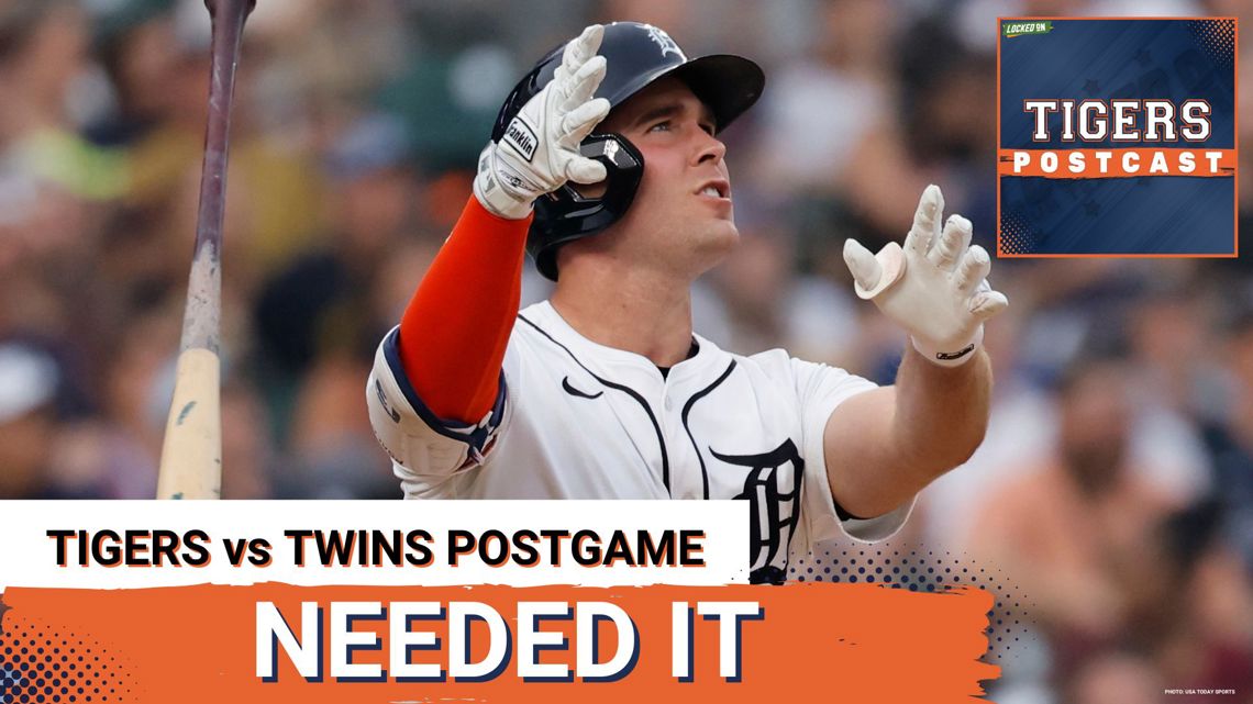 TIGERS POSTCAST: MUCH NEEDED VICTORY! Detroit Tigers BEAT Minnesota ...