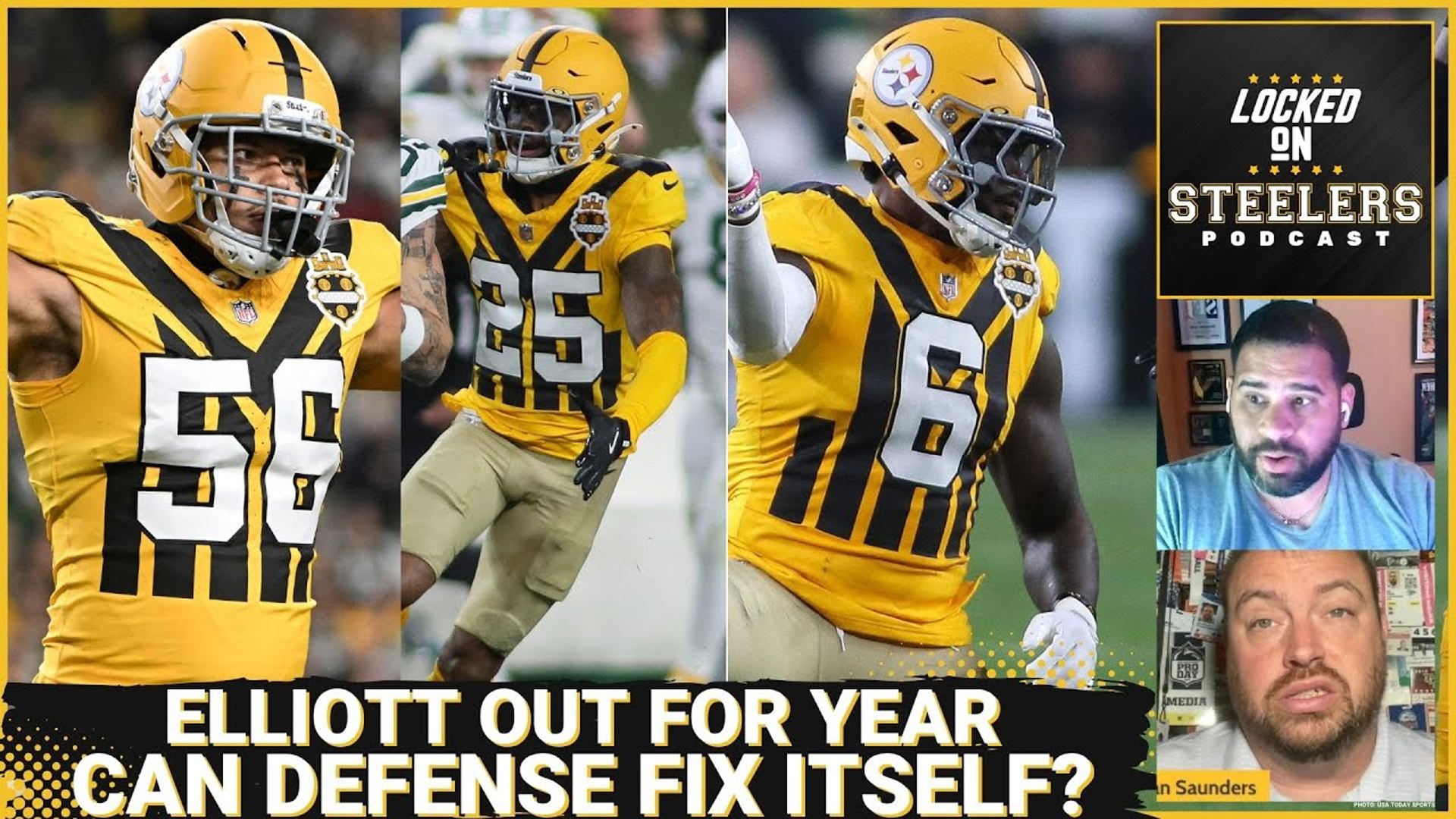 Steelers' DeShon Elliott Out for Year. Defense Needs Trade to Fix ...