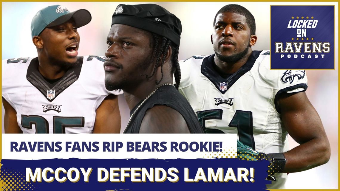 LeSean McCoy FIRMLY defends Lamar Jackson from Emmanuel Acho, Baltimore ...