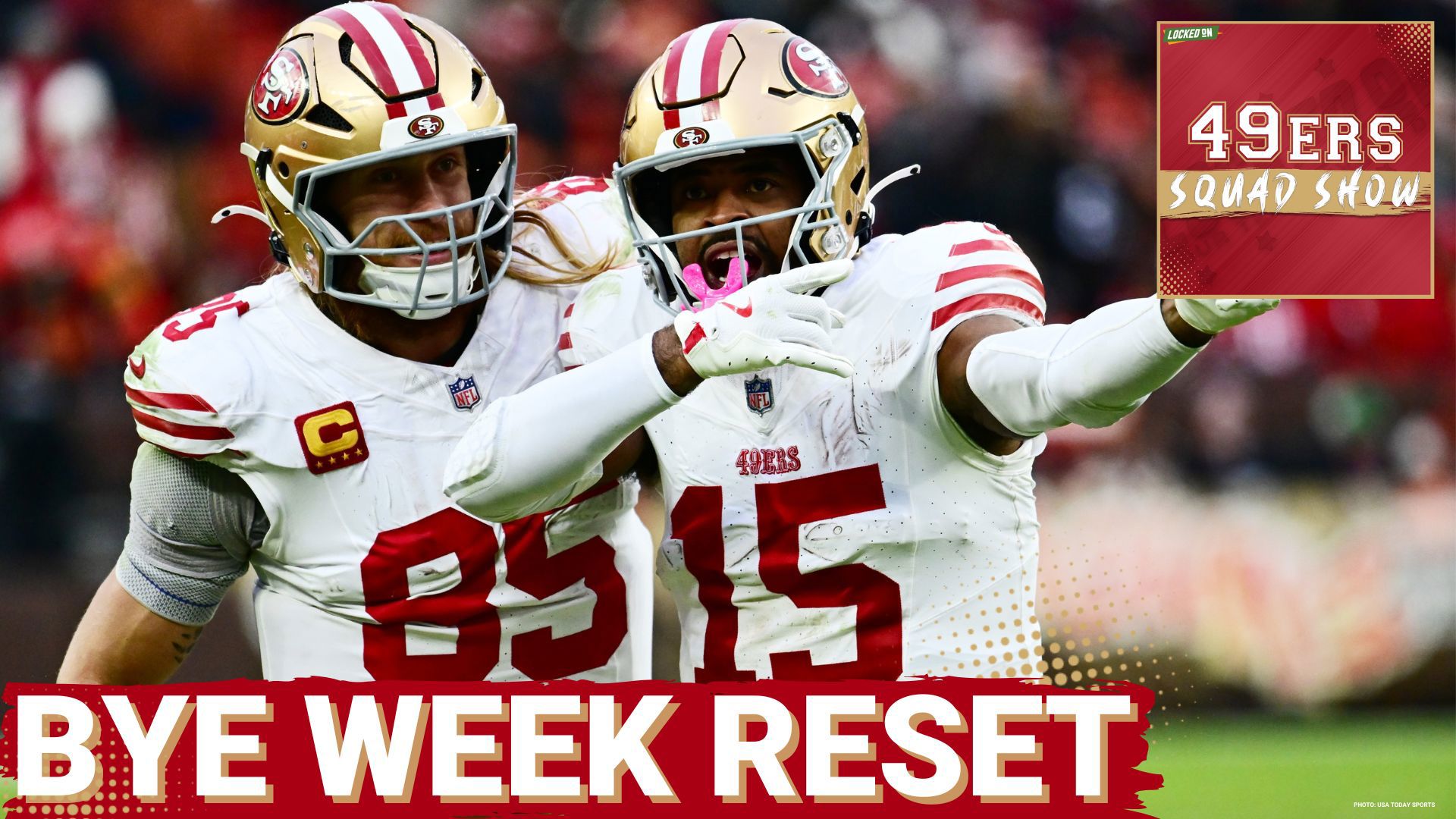 49ERS SQUAD SHOW: 49ers GAINING GROUND in NFC PLAYOFF RACE, BRANDON ...
