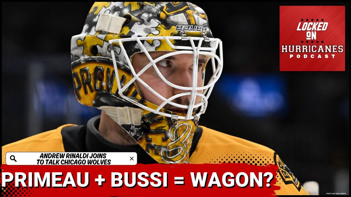 Chicago Wolves Preview & the Carolina Hurricanes Claim Brandon Bussi ft ...