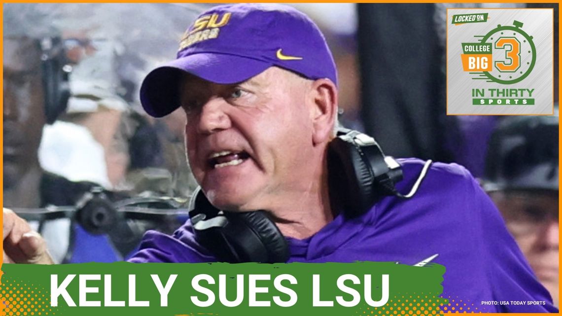 Brian Kelly SUES LSU Over Buyout After Firing | The Big 3 in 30 College ...
