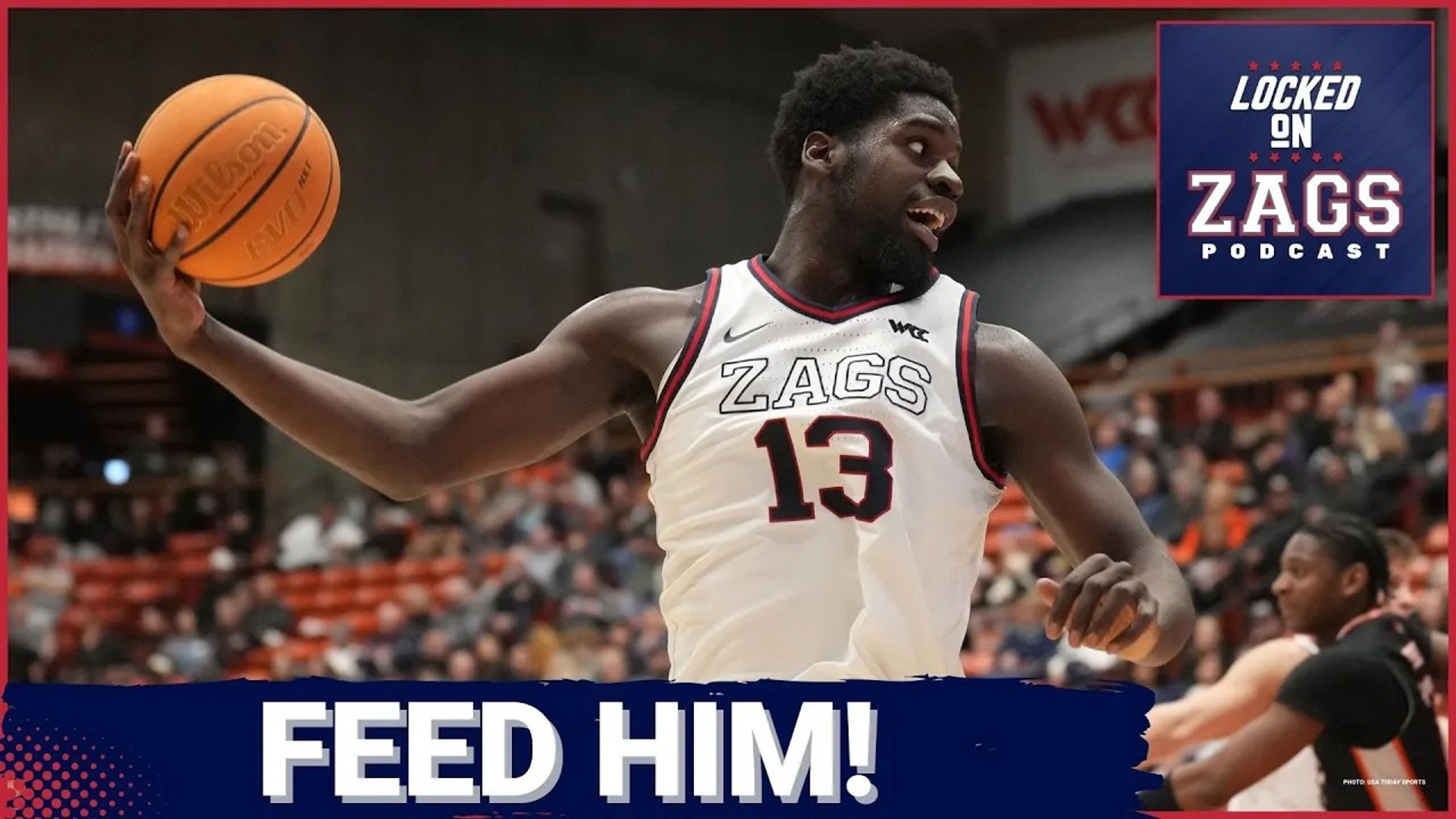 Graham Ike CRUCIAL for Gonzaga to beat USF | Can Zags contain Malik Thomas? | Strawther Rising ...