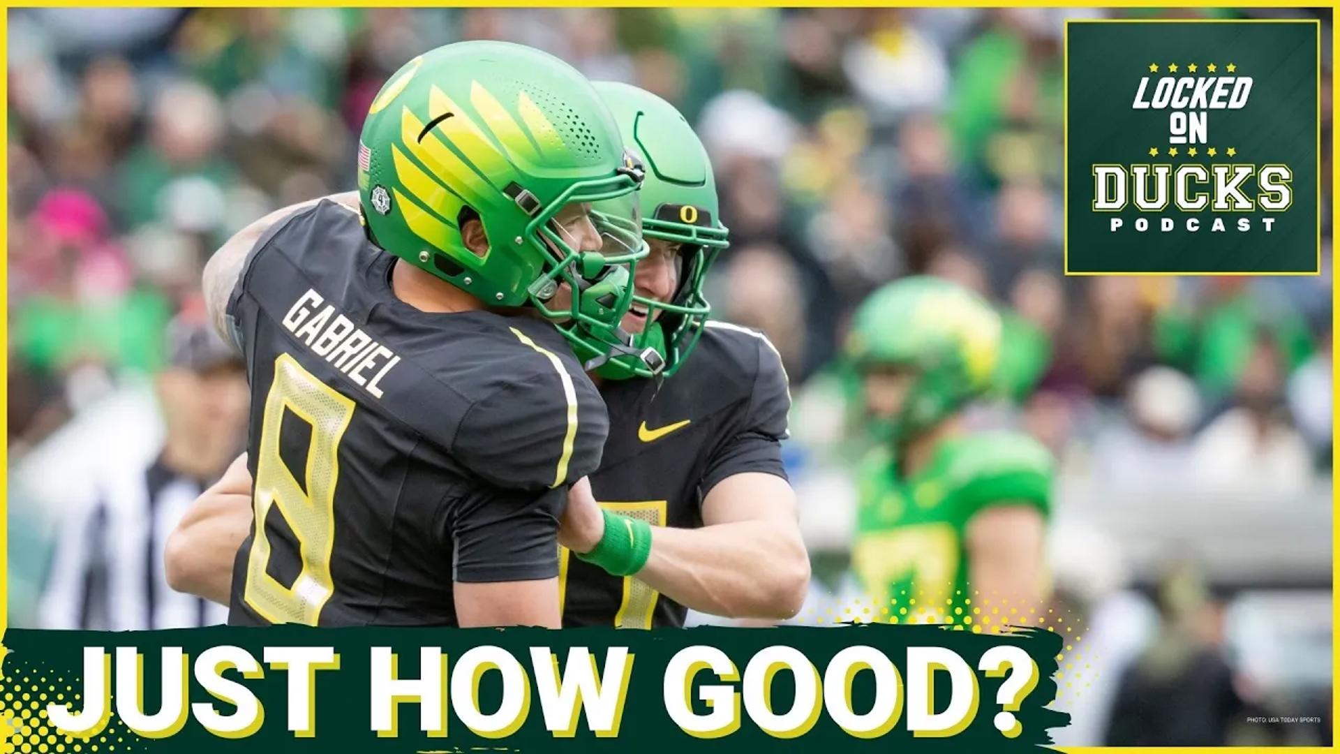 Oregon's offense is the best in the Big 10. What about nationally ...