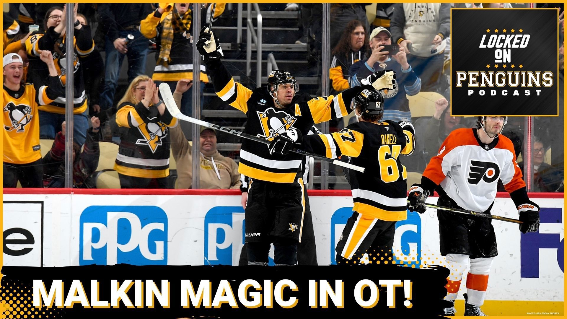 Penguins erase a 3-goal deficit to win the battle of PA in OT! | newscentermaine.com