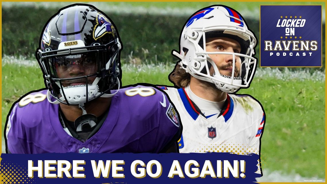 Baltimore Ravens CAN'T ESCAPE failure talk, Lamar Jackson, Josh Allen ...