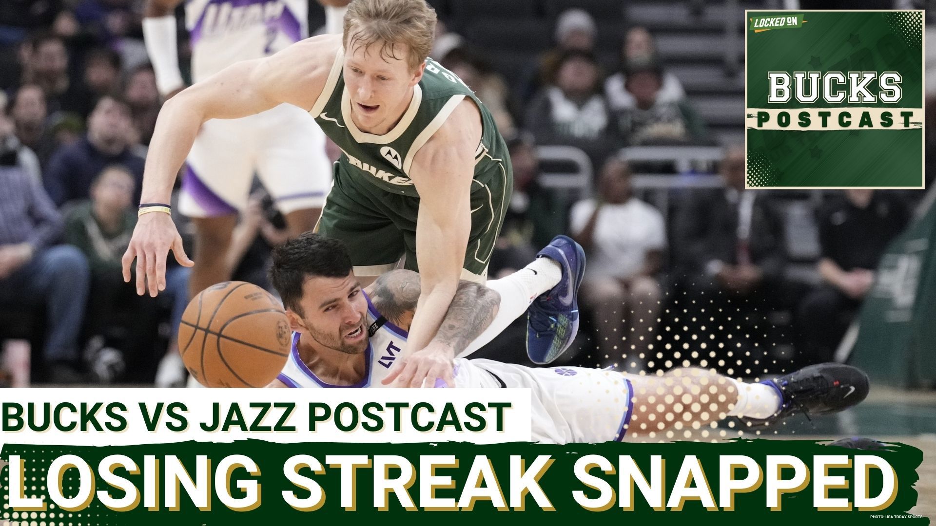 BUCKS POSTCAST: Bucks SNAP 4-Game Losing Streak vs Jazz | Can This ...