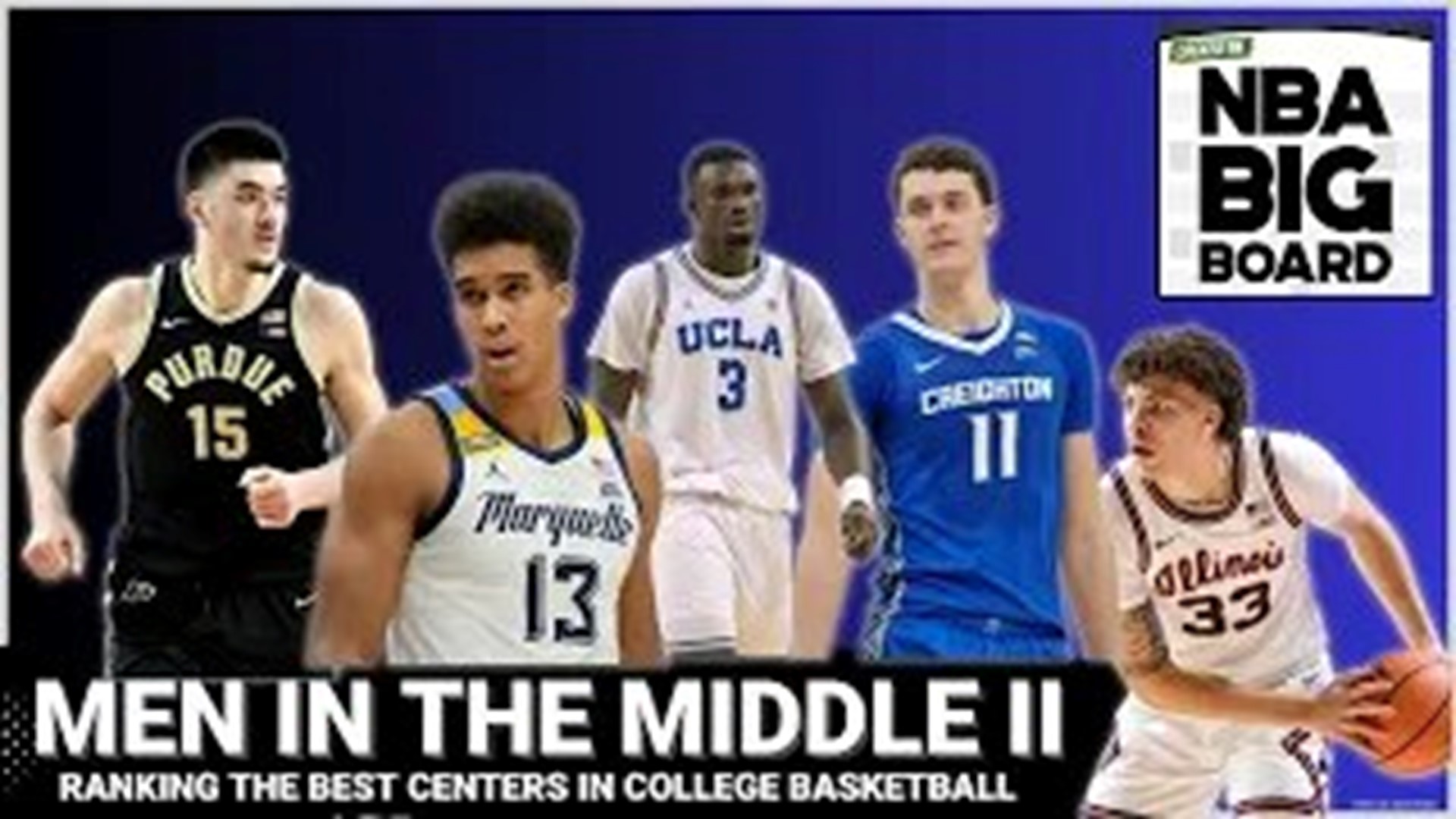 2024 NBA Draft: Ranking the best centers in college basketball Part II ...