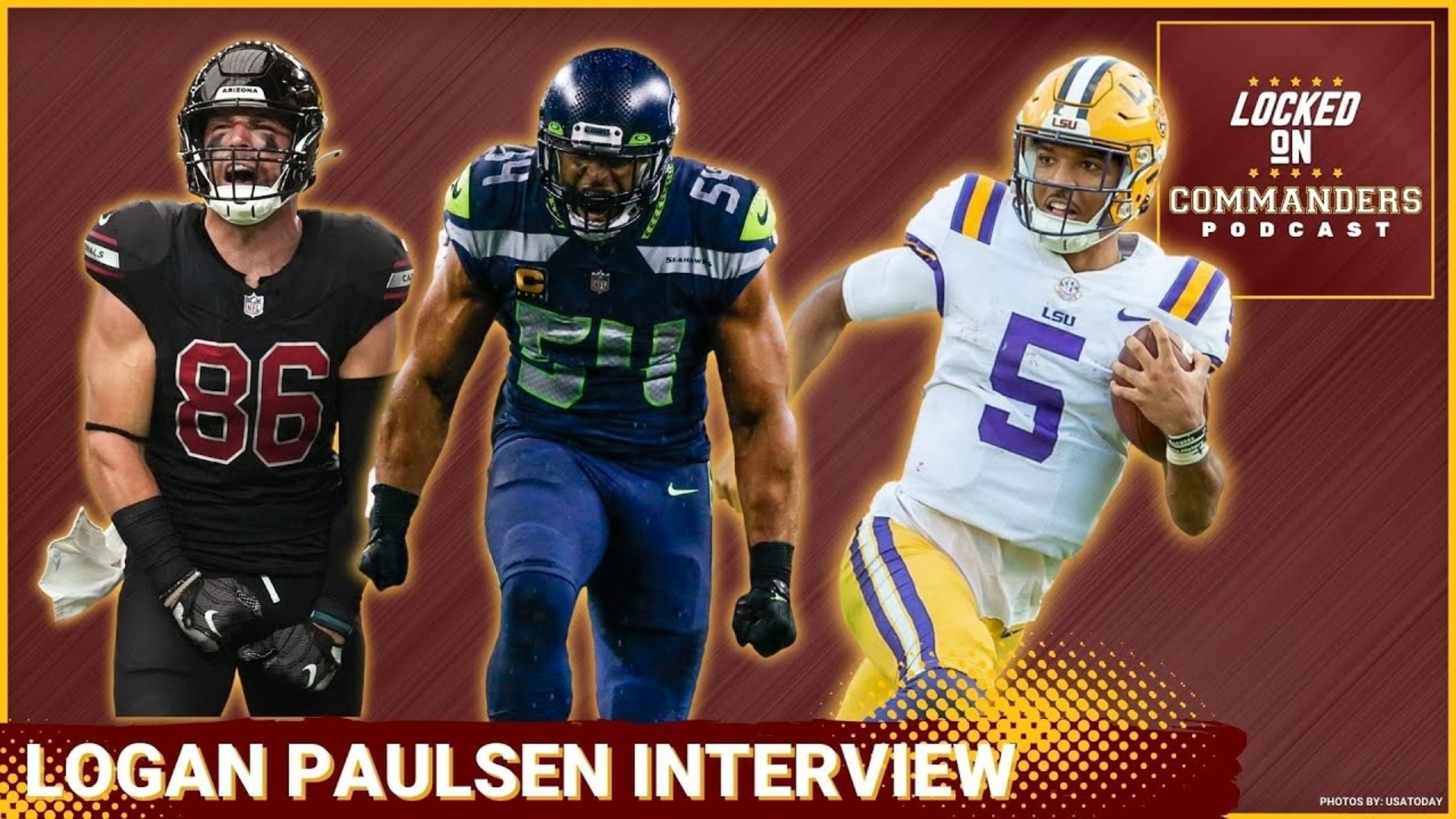 Logan Paulsen on Washington Commanders Jayden Daniels, Bobby Wagner, Dan Quinn, OTAs and More ...