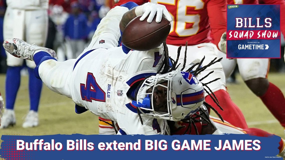 BILLS SQUAD SHOW: James Cook SIGNS to complete Bills Core Build ...