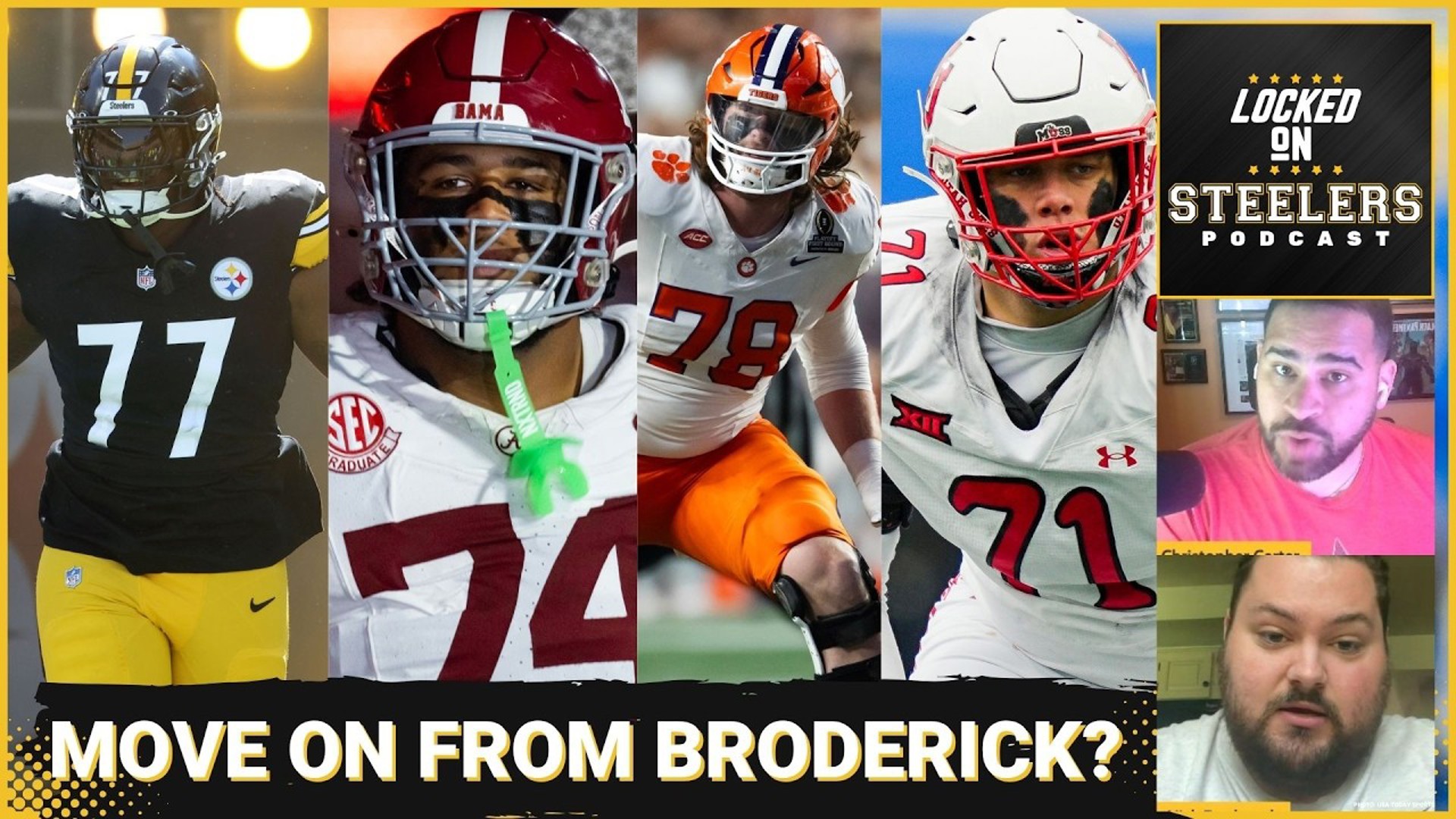 Should Steelers Move on from Broderick Jones, Draft OT like Kadyn ...