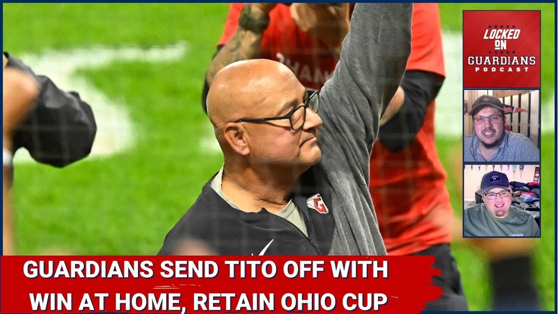 Guardians Retain Ohio Cup With Win Over Reds; Send Tito Out a Winner in ...