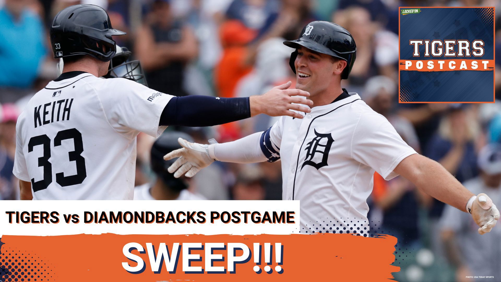 TIGERS POSTCAST: SWEEP! Detroit Tigers BEAT Arizona Diamondbacks, Earn ...