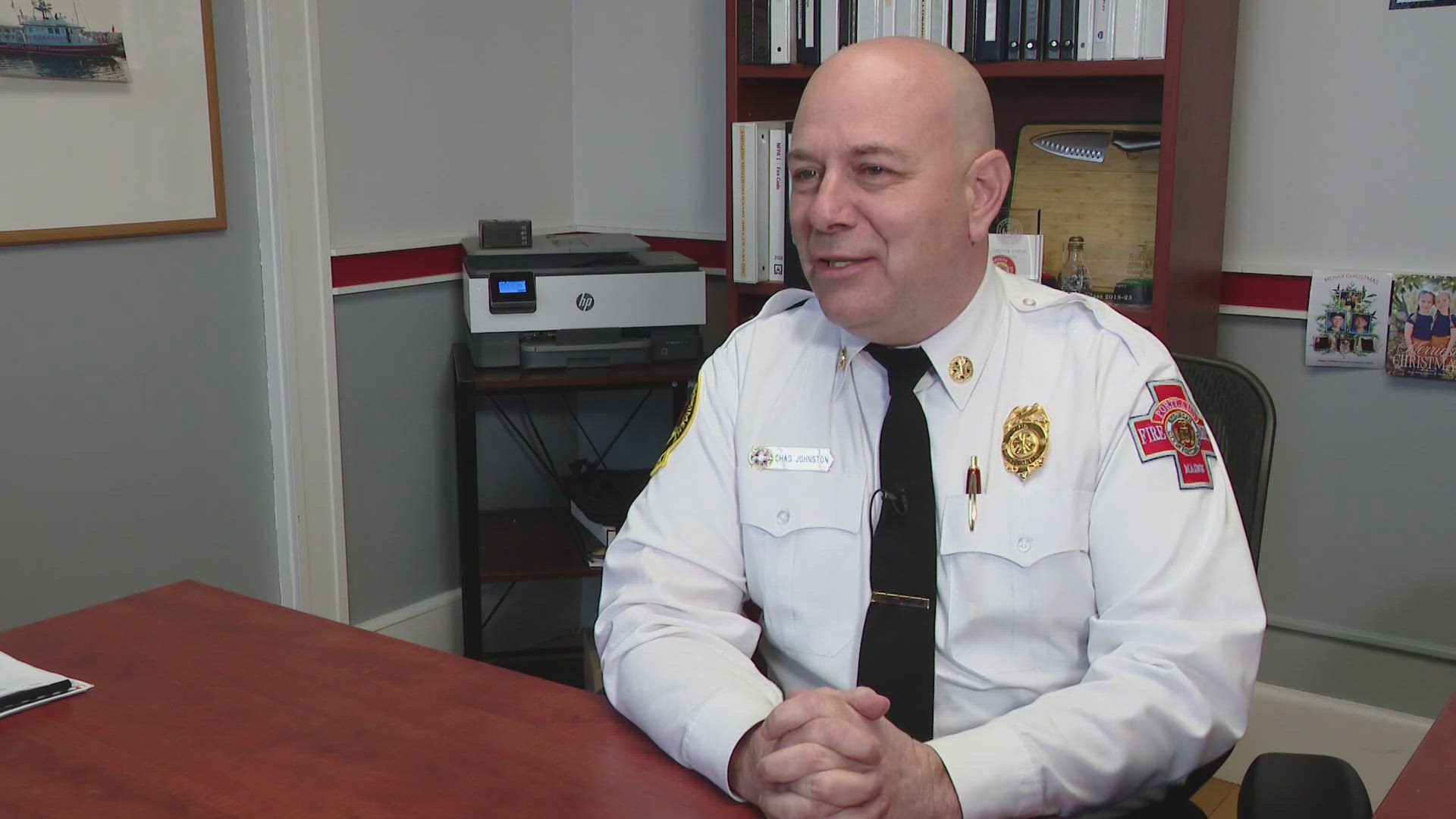Portland appoints new fire chief: Chad Johnston | newscentermaine.com
