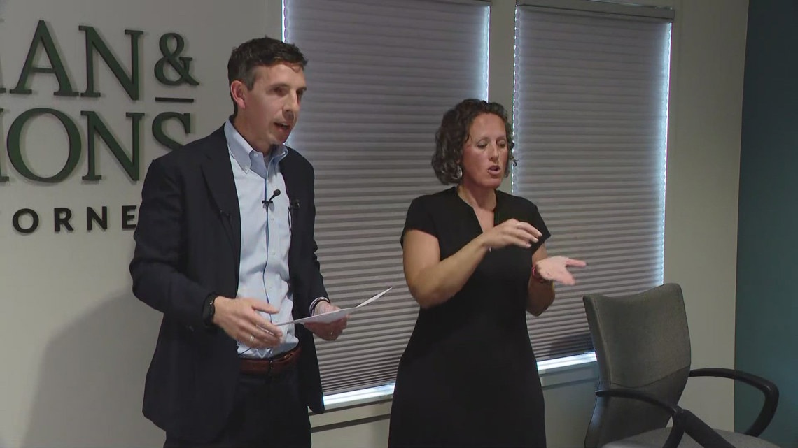 FULL VIDEO: Attorneys for families of Lewiston shooting victims speak ...