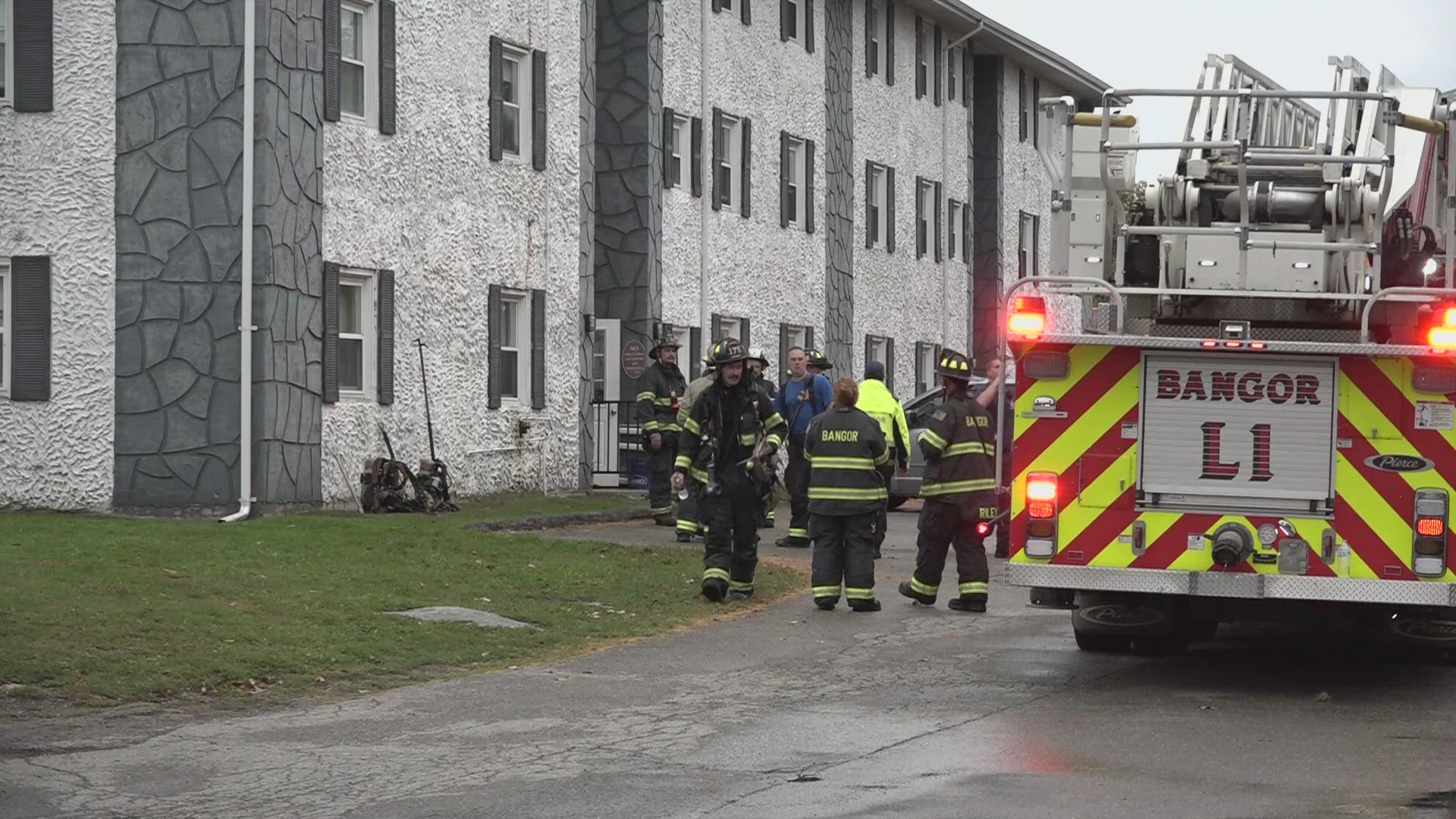 Bangor fire crews applaud quick response during fire at apartment ...