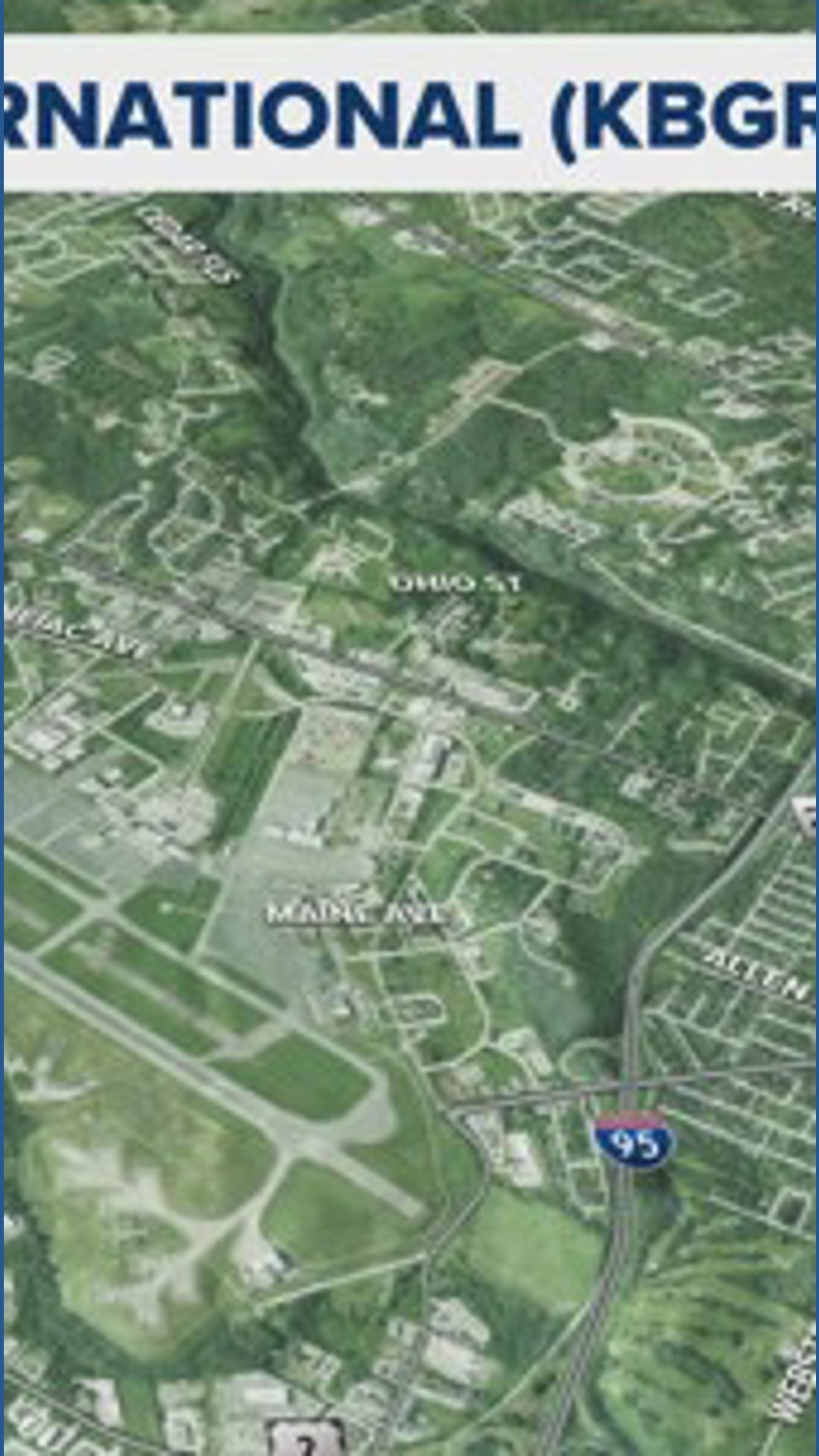 Visibility dropping during time of plane crash at Bangor International ...