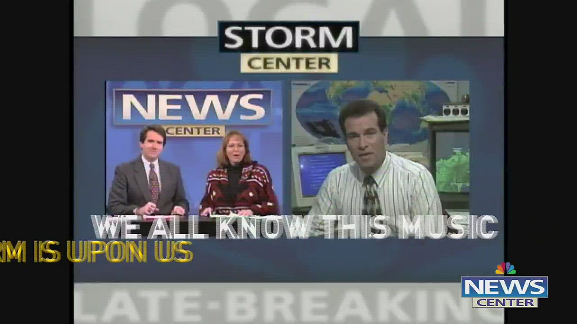 STORM CENTER through the ages, tracking storms for over two decades ...