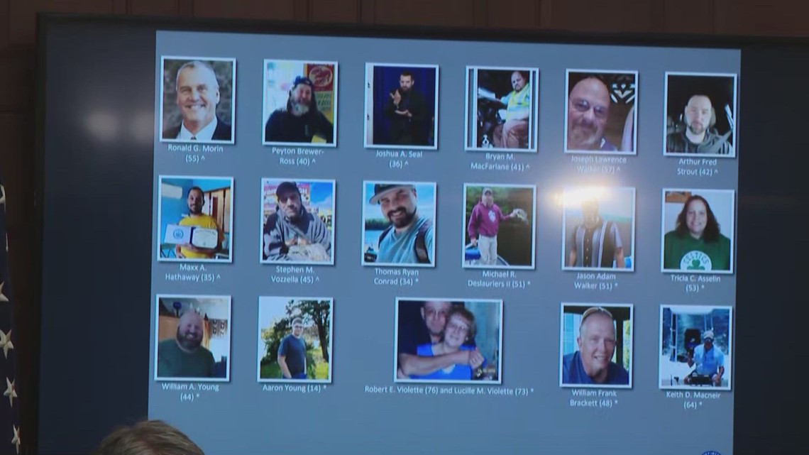 All 18 victims in Lewiston mass shooting identified by Maine officials ...