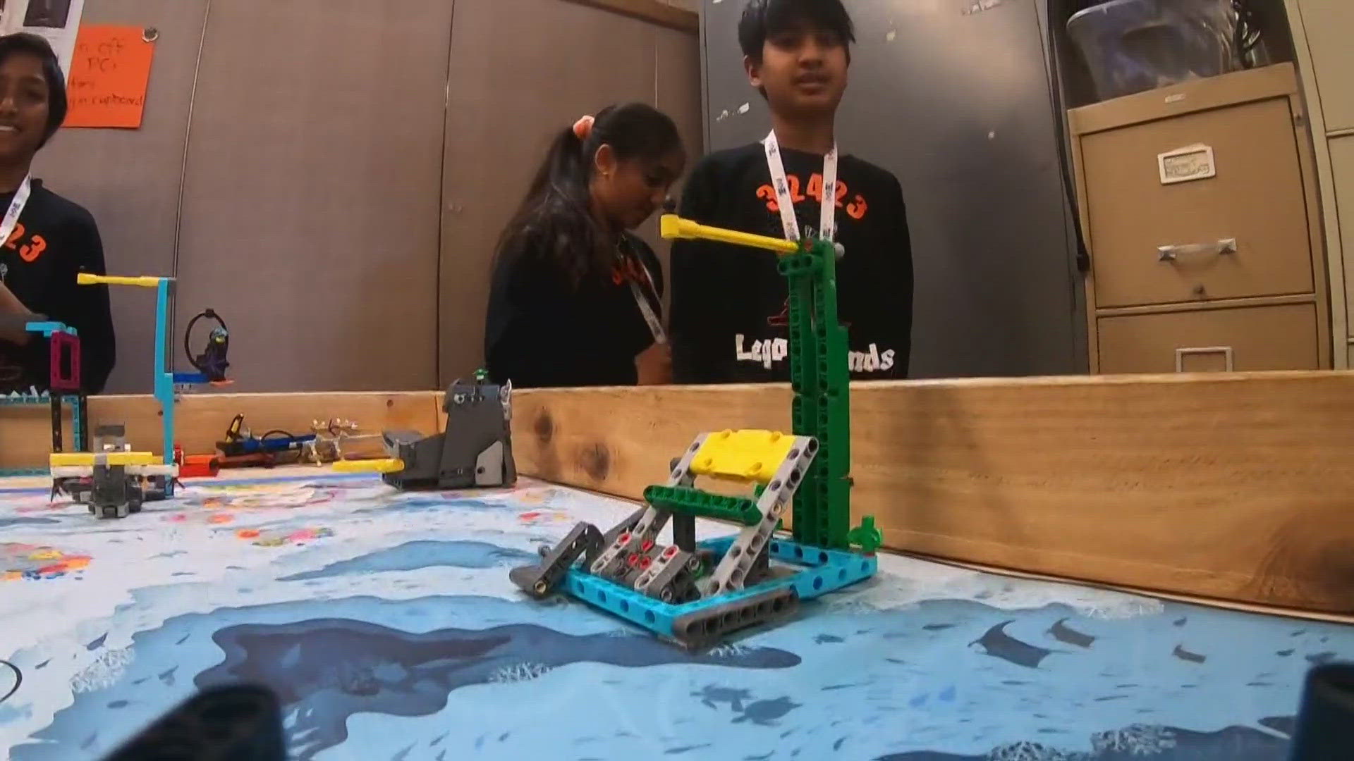 LEGO robotics team from Greater Bangor gets ready for national ...