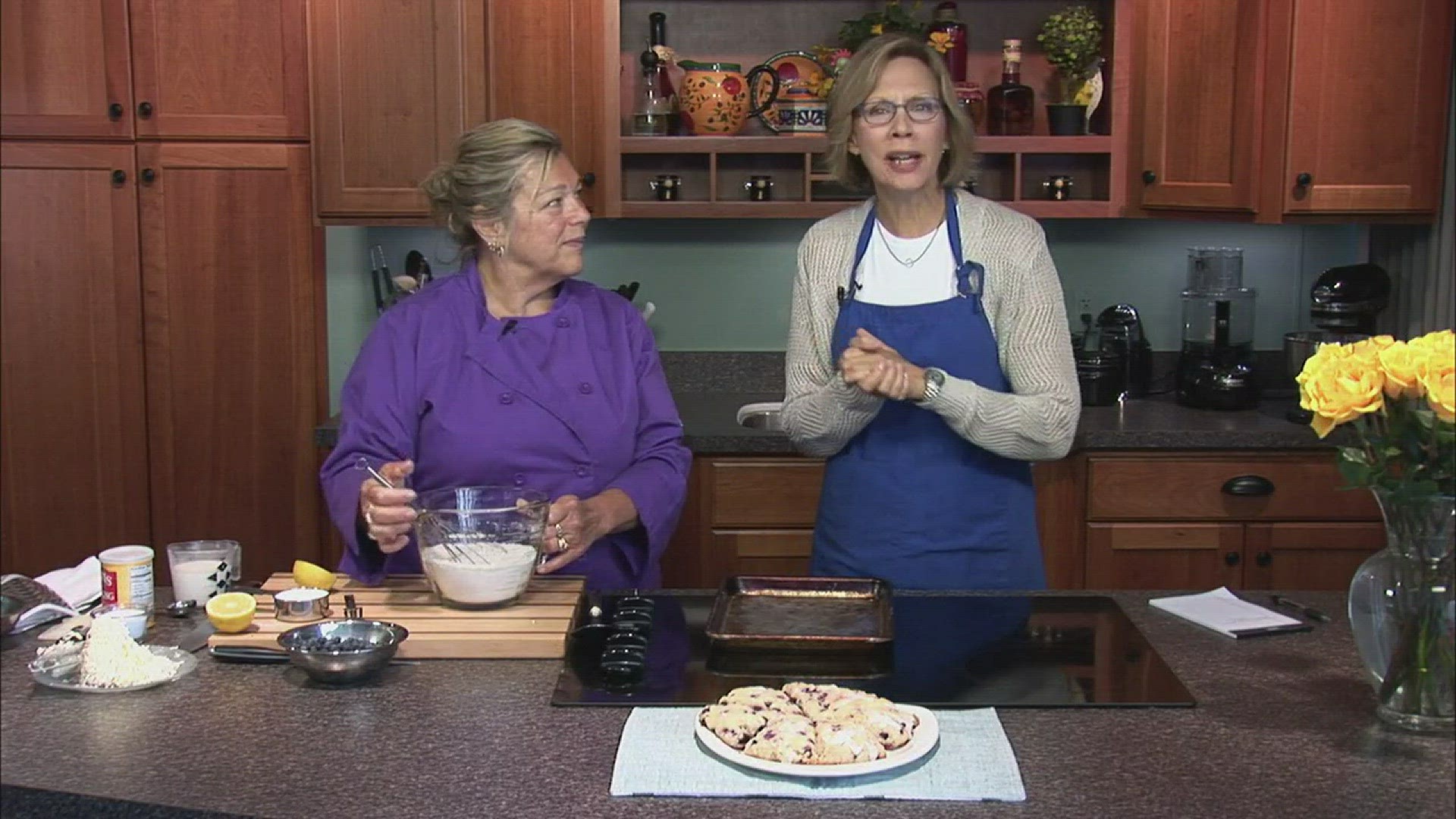 Lynn Archer's 70th visit to the 207 kitchen, and it's a good one ...