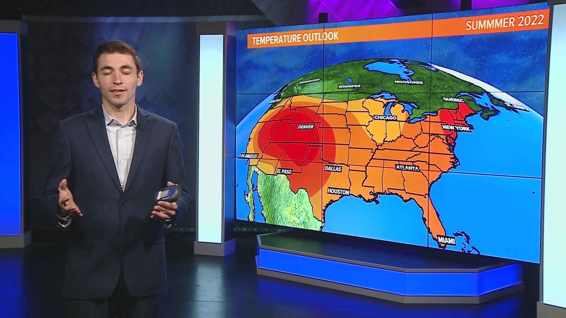 The summer seasonal forecast is in, and it looks warm for Maine ...