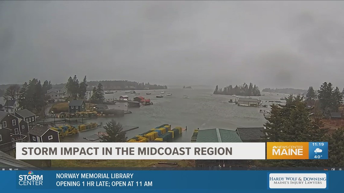 STORM CENTER: Don Carrigan reports from South Bristol ahead of high ...